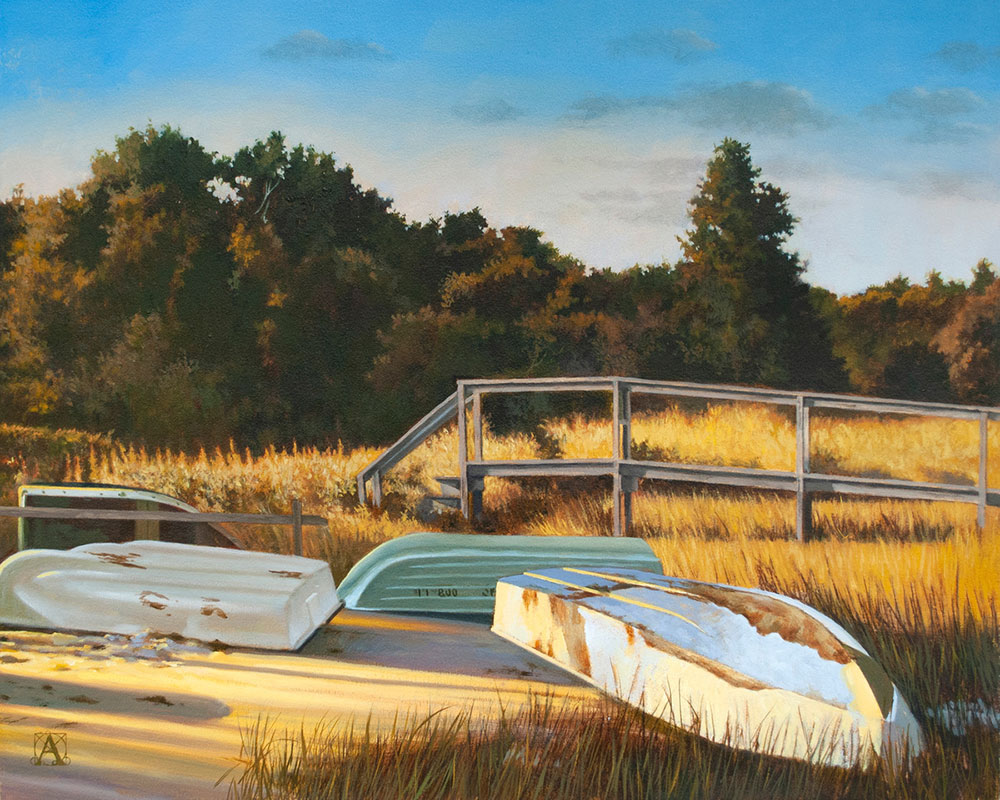 Fall in Love with George Angelin's Artwork This October